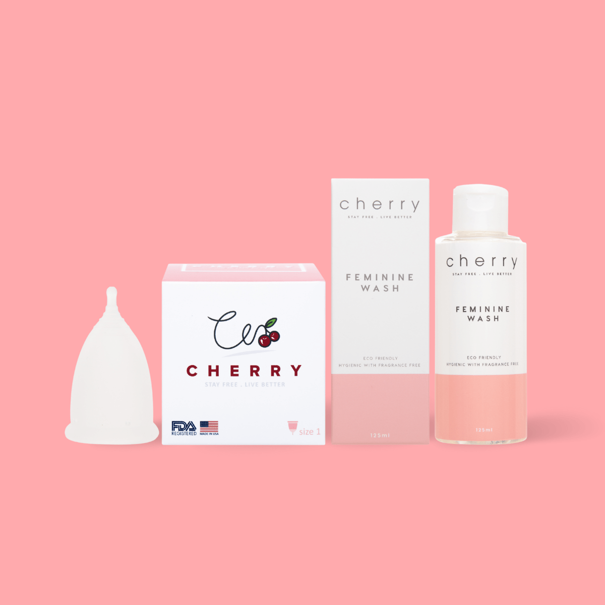 Cherry Cup & Cherry Wash - Menstrual Cup Malaysia | Cherry Cup | Period ...